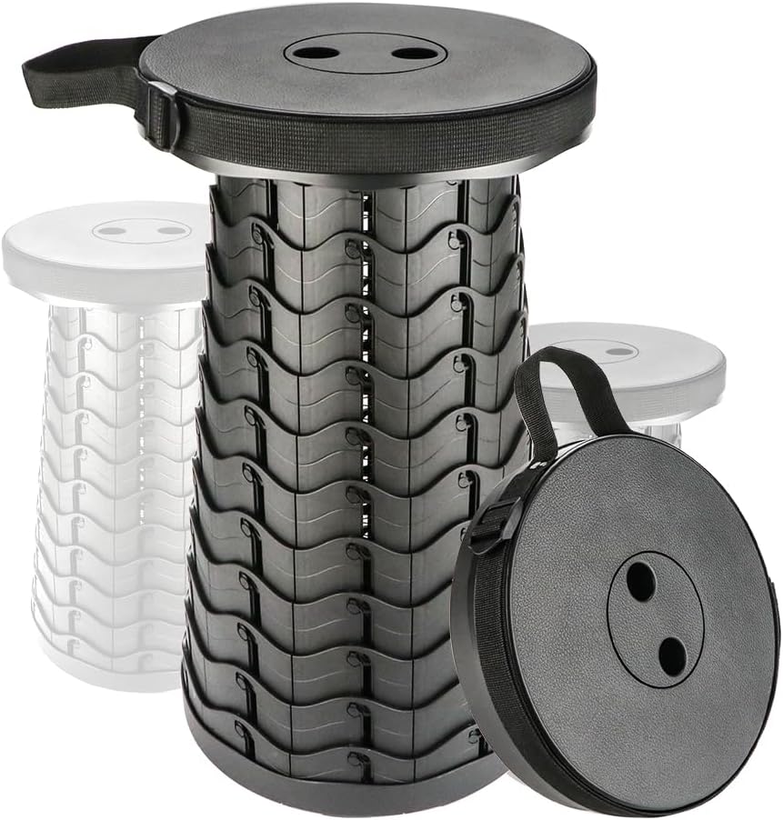 VonLux Teleskophocker Campinghocker Klapphocker Hocker Faltbar ...