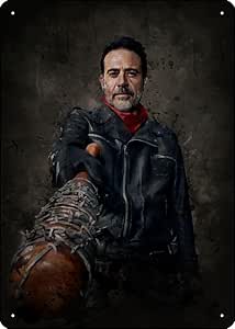 Amazon.com : Negan Walking Dead The Walking Dead Poster Metal Tin Sign ...