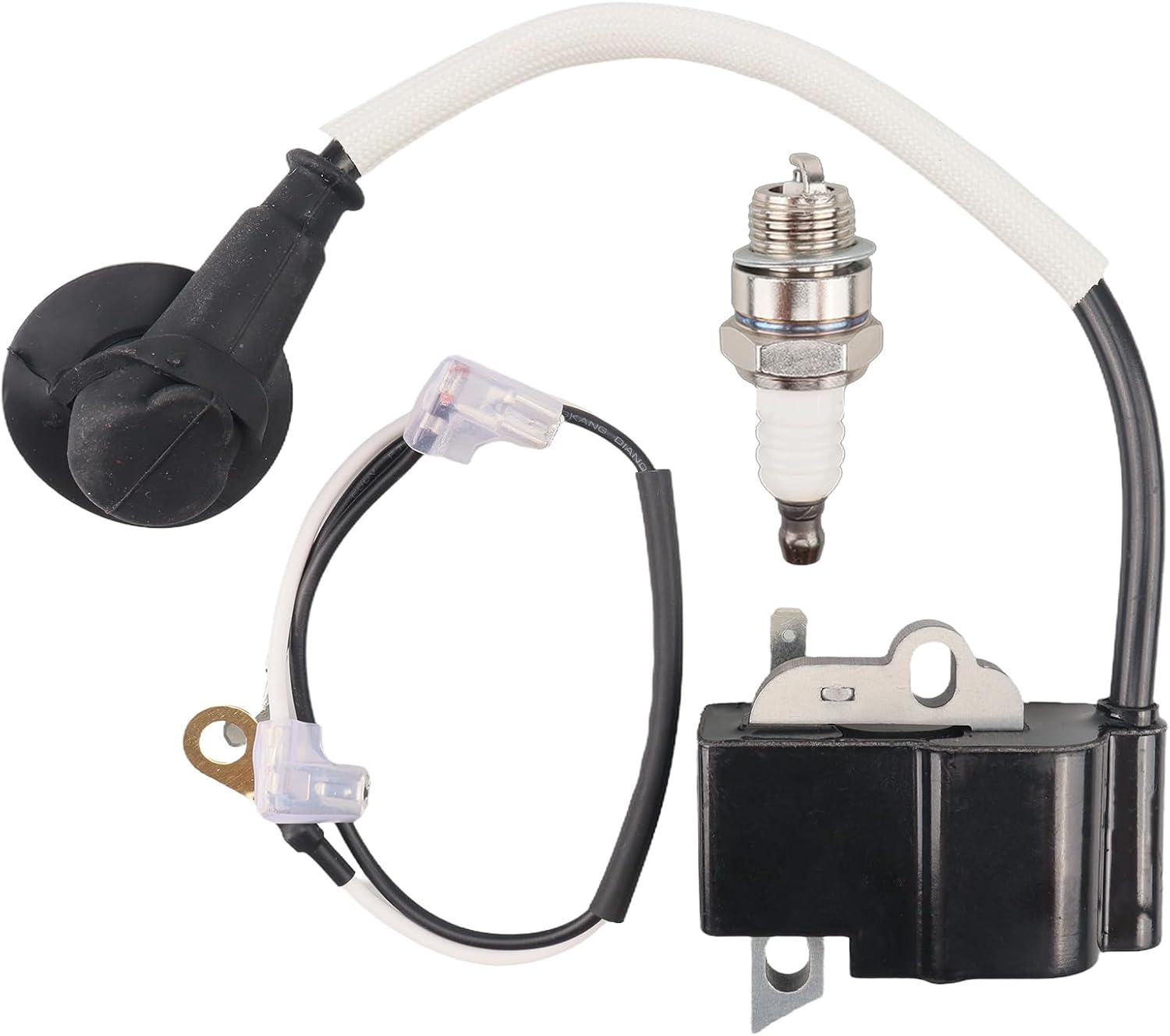 Amazon.com: 1135 400 1308 Ignition Coil with Spark Plug for Stihl MS341 ...