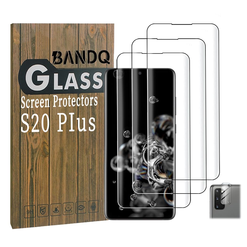 Amazon.com: 3 Pack Samsung for Galaxy S20 Plus Screen Protector【3+1 Pack】1 Pack Camera Lens ...