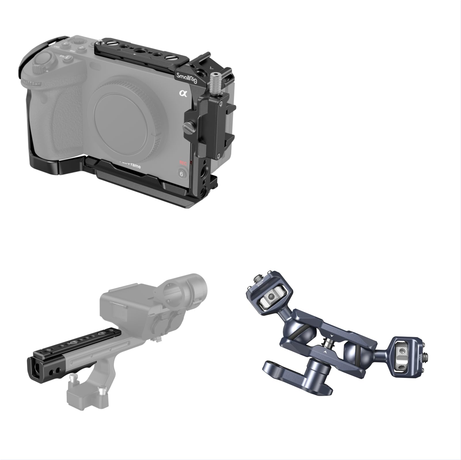 Amazon.com : SmallRig Cage Kit for Sony FX30 / FX3, with Camera Cage ...