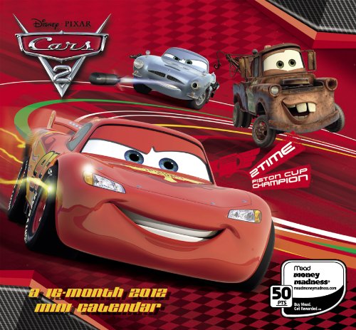 Cars 2 2012 Calendar: Disney/pixar: 9781423812265: Books - Amazon.ca
