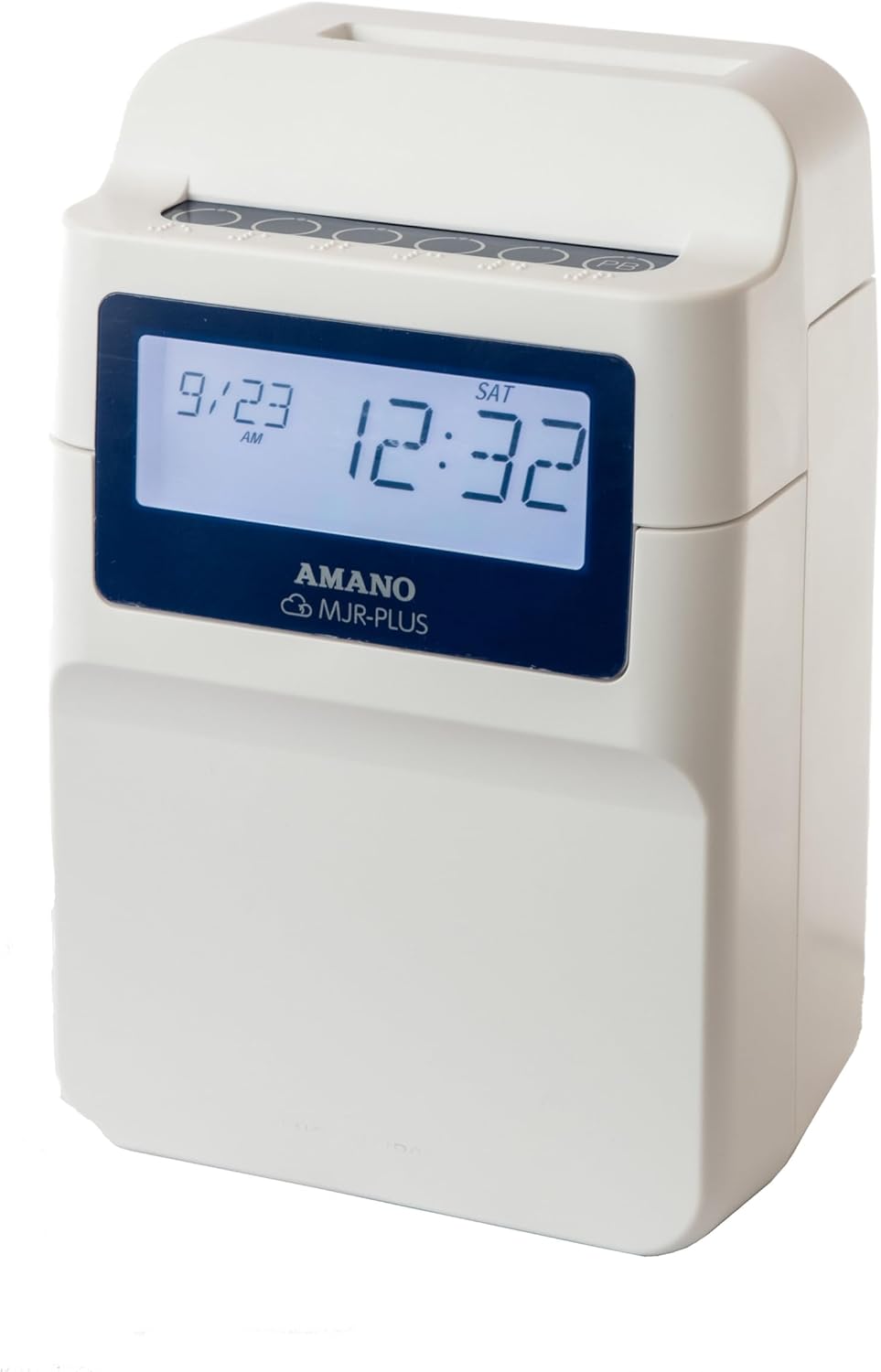 Amazon.com: AMANO MJR-Plus Calculating time Clock for 100 Employees ...