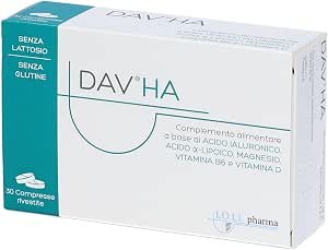 DAV HA 30COMPRESSE - Integratore a base di acido ialuronico, acido alfa ...