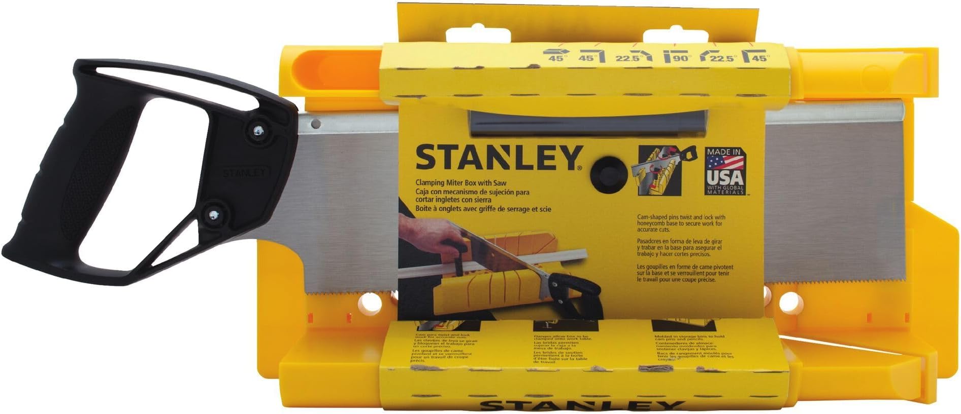 Excel Blades Metal Mitre Box Set with Heavy Duty K5 Handle and Razor ...