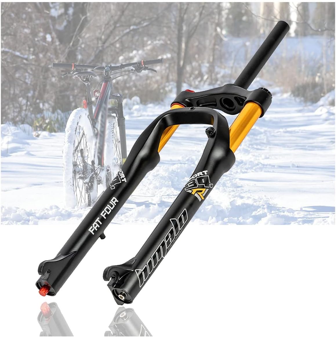 Forcella A Sospensione per Bicicletta Pneumatico Grasso 26 X 4,0 ...