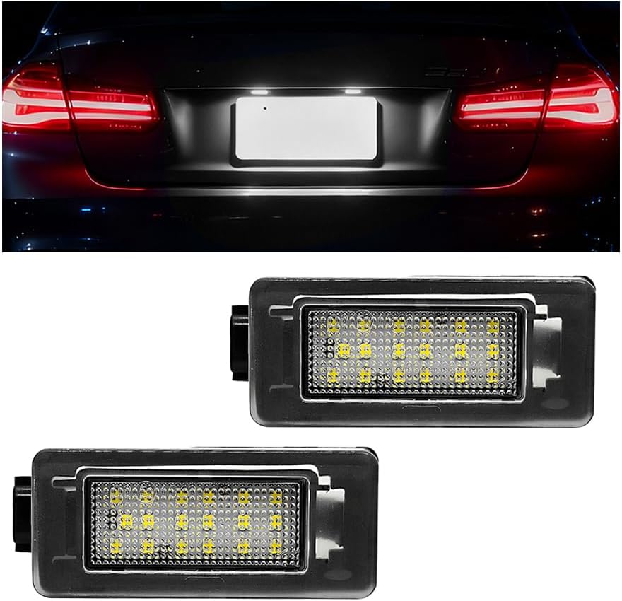 Amazon.com: Ywdiml 2PCS Car LED License Plate Light, High Bright ...