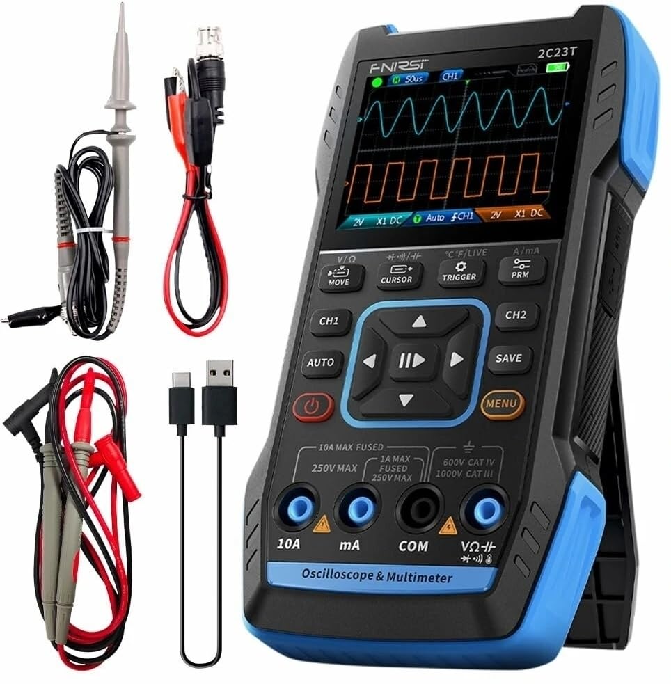 Yellow Tommy 2C23T Handheld Oscilloscope | Digital Multimeter | DDS ...