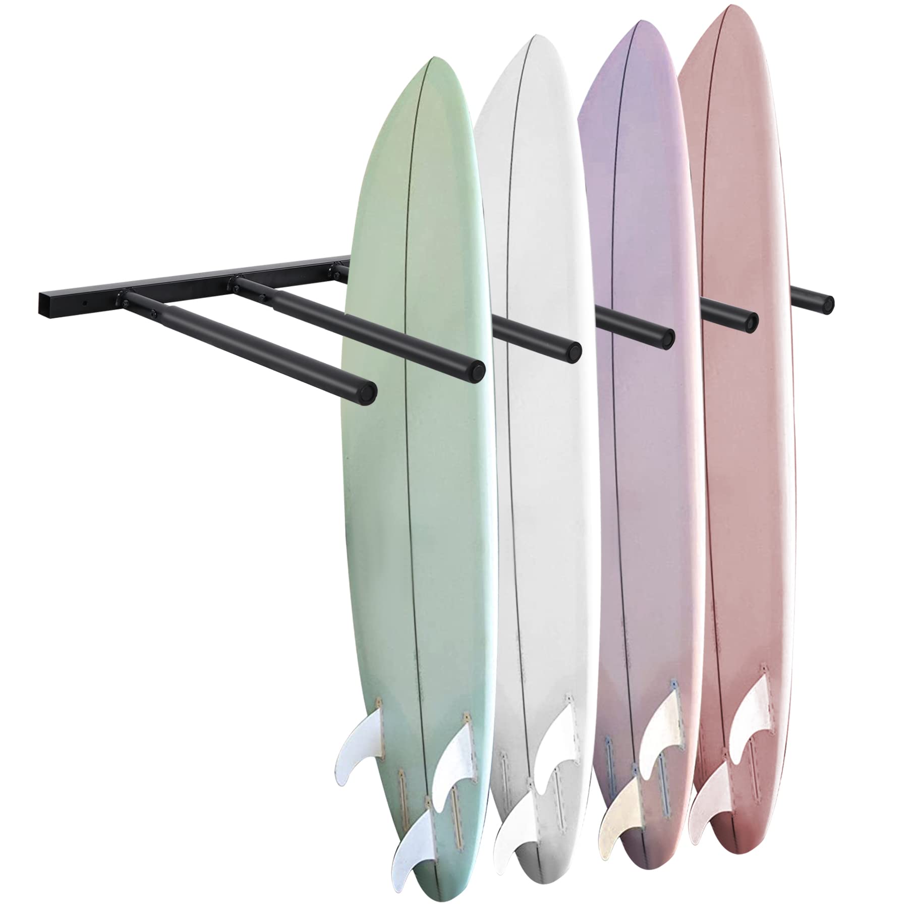 Snapklik.com : Neorexon Surfboard Rack Vertical 6 Arms, Surfboard Rack ...