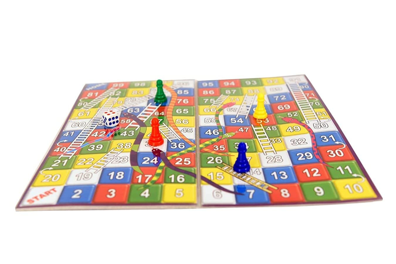 Buy Ludo Snakes & Ladders Jr Classic Strategy Game Ludo for Kids ...