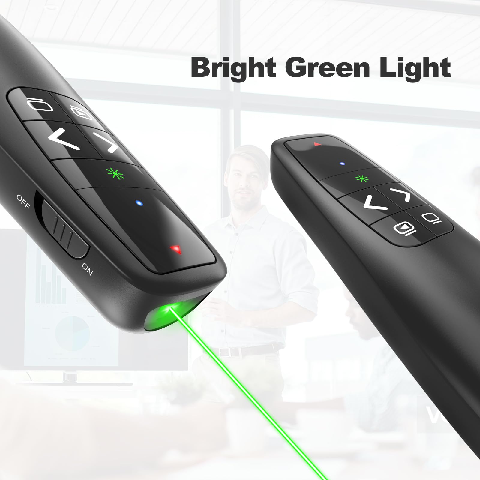 Snapklik.com : Wireless Presentation Clicker PowerPoint Presenter ...