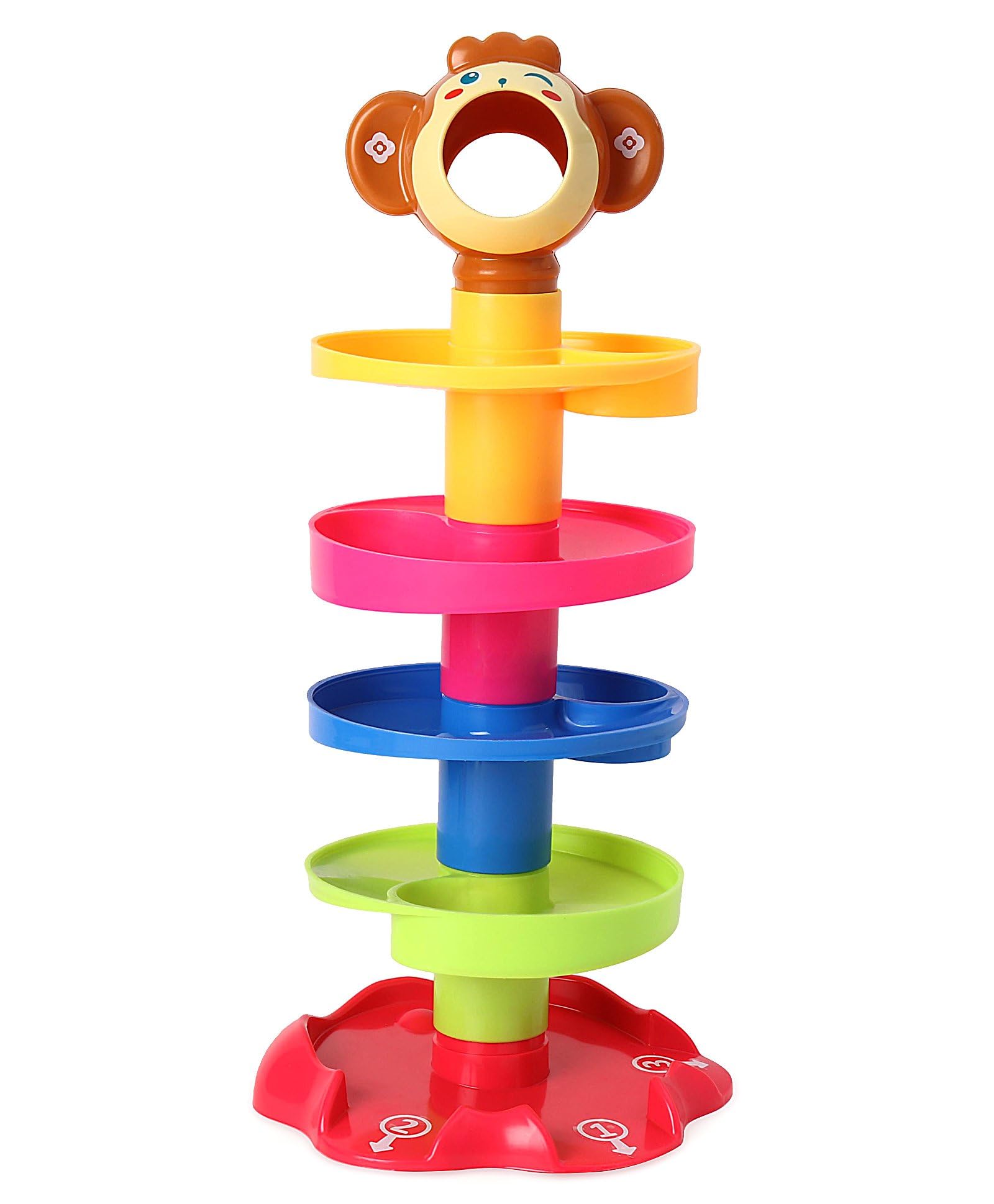 Buy MABLE 5-Layer Ball Drop & Roll Swirling Tower - Educational Toy for ...
