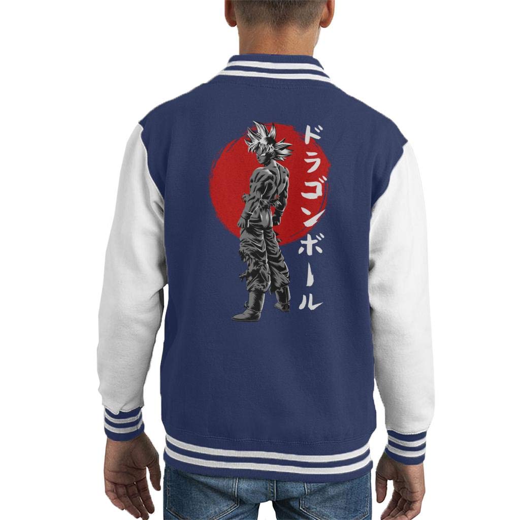 Buy Goku Ultra Instinct Red Dragon Ball Z Kid's Varsity Jacket Online ...