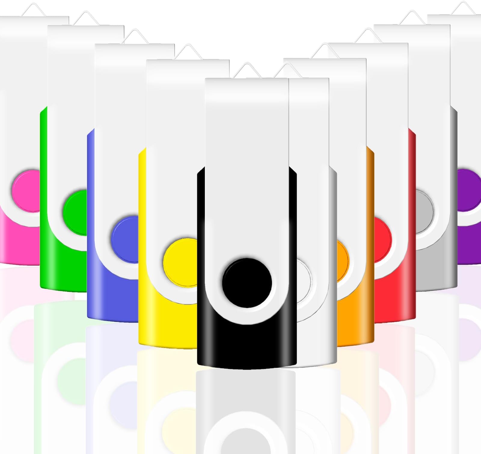 16GB USB Memory Stick 10 Pack, Flash Drive Usb Stick Bulk of 10 PCS 16 ...