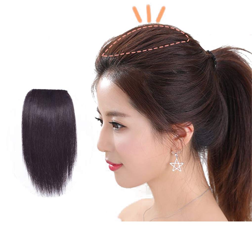 Amazon.com : Susanki Clip on Forehead Topper Hair Extensions, 3" Width ...