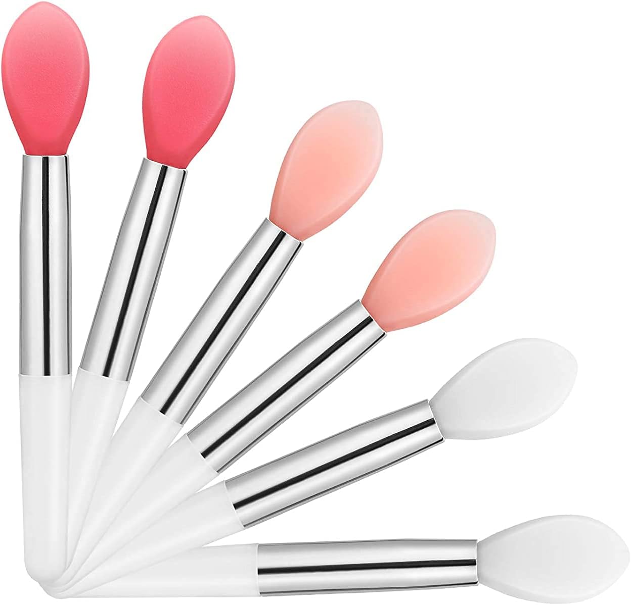 Amazon.com: Silicone Lip Brush Makeup Eyebrow Lip Brushes Cosmetic ...