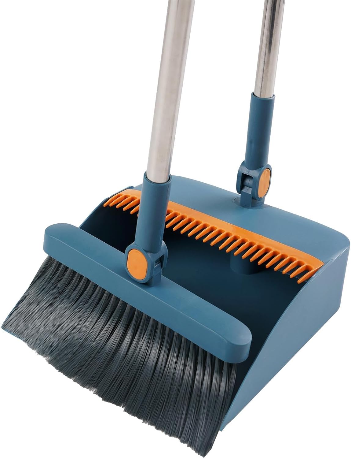 Amazon.com: Broom and Dustpan Set for Home, Dustpan and Broom Set ...