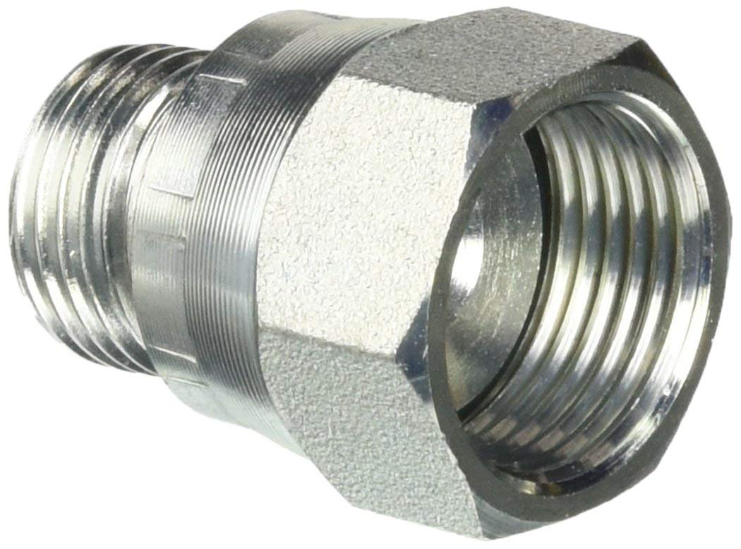 FS2406-10-08 Hydraulic Adapter 10 Female FACE Seal X 08 Male FACE Seal ...