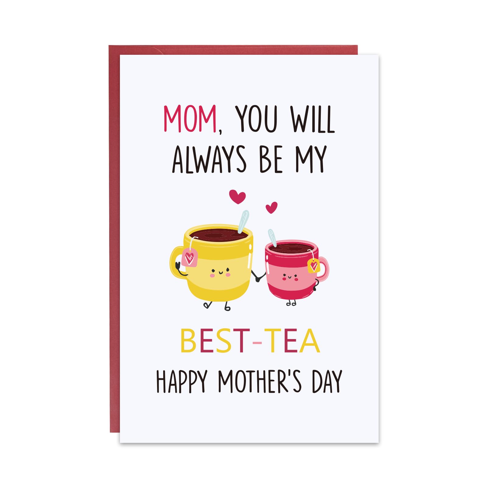Amazon.com : Ithmahco Funny Mother's Day Card, Cute Mothers Day Card ...