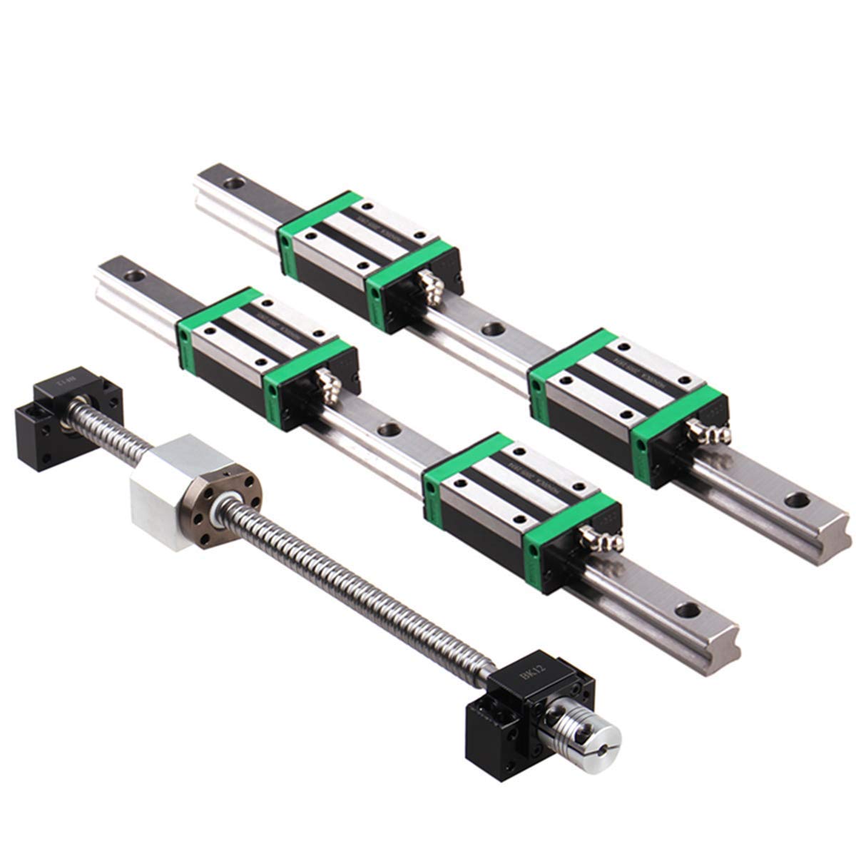 Snapklik.com : CNCCANEN Linear Rail Guide 2X HGR20-1200mm Linear Slide ...