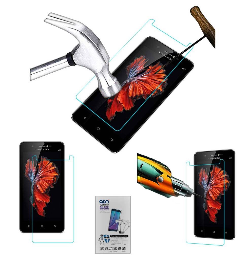 ACM Tempered Glass Screenguard compatible with Videocon Graphite V45ed ...