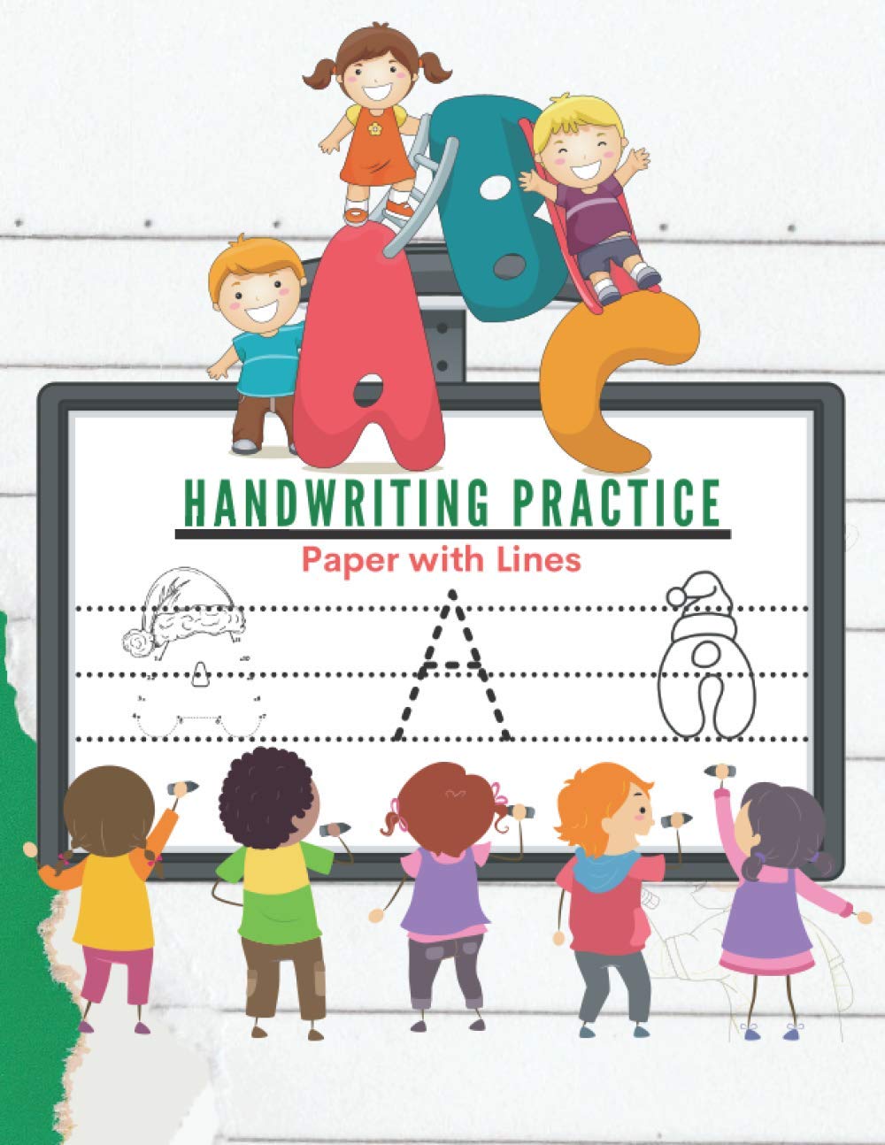 Buy ABC Handwriting Practice Paper with Lines: Letter Tracing Practice ...
