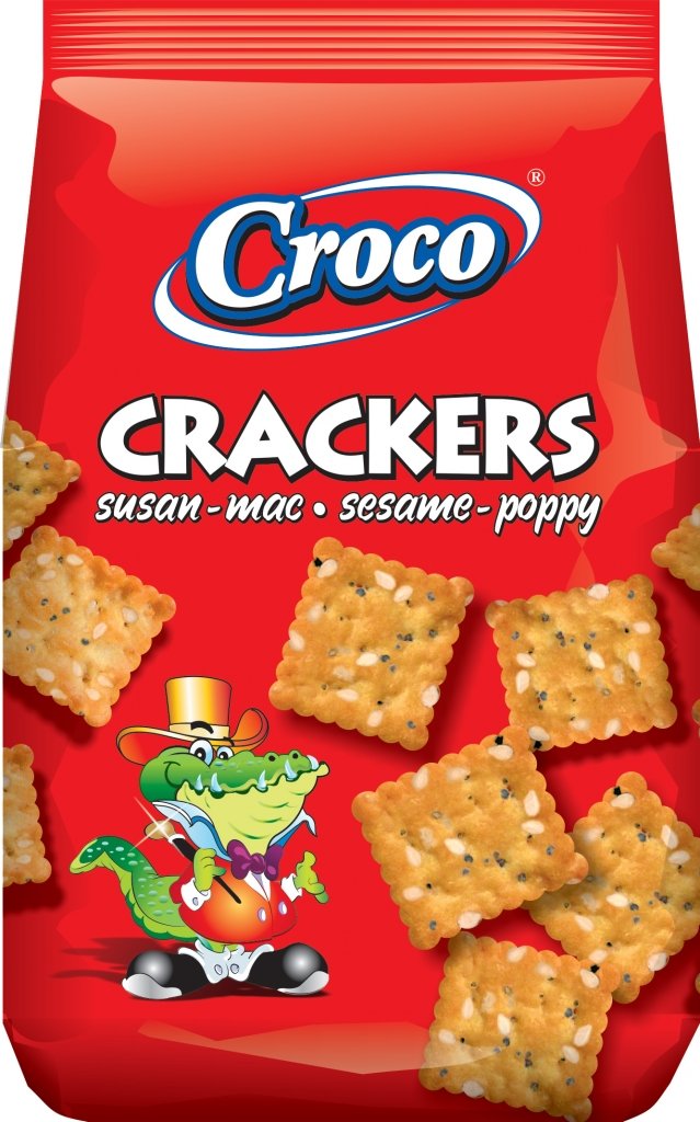 Croco Snacks Crackers with Sesame and Poppy Seeds, 100 g : Amazon.in ...