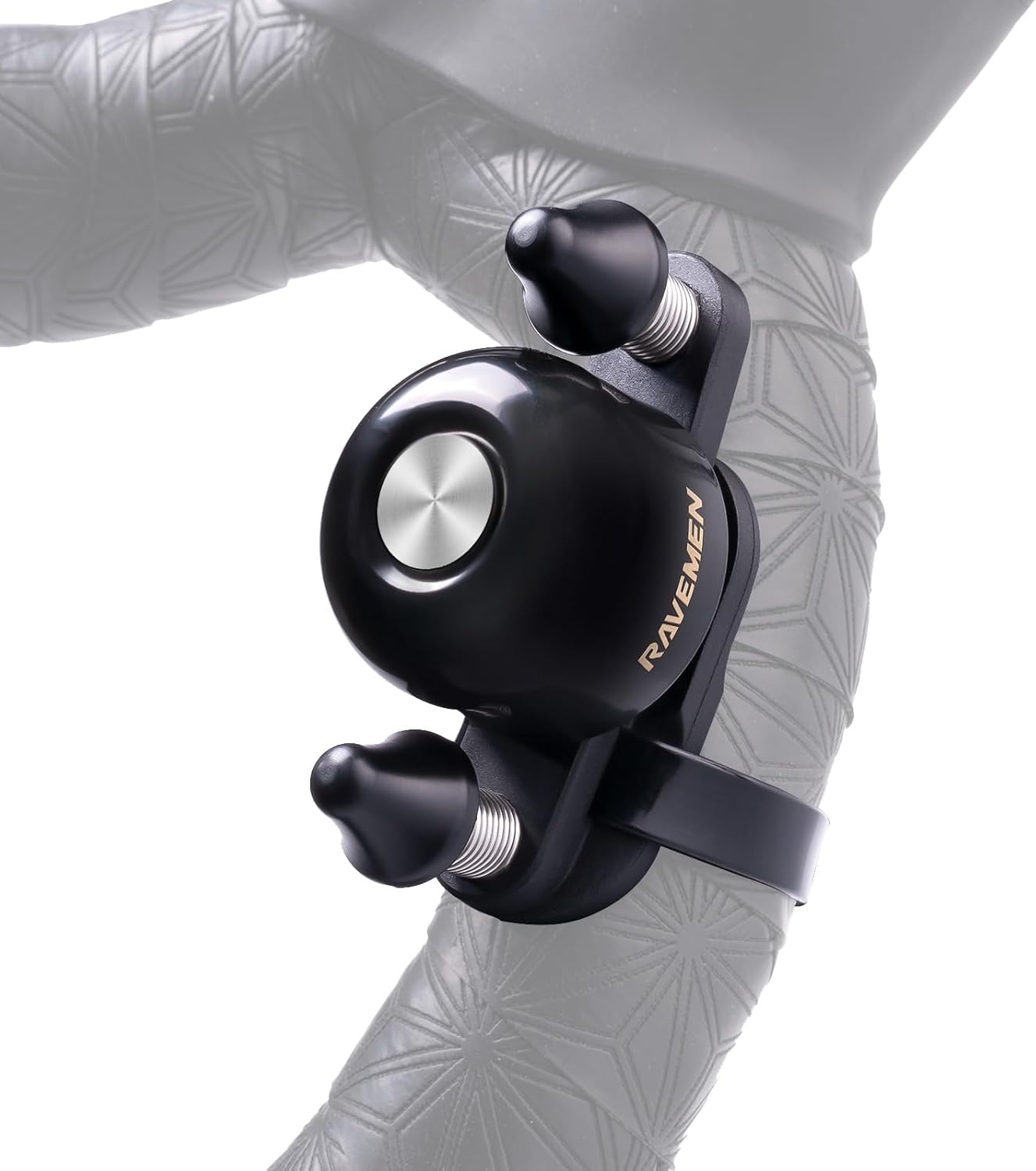 RAVEMEN Q3 Bike Bell for Road Bikes - Compact Copper Design, Universal ...