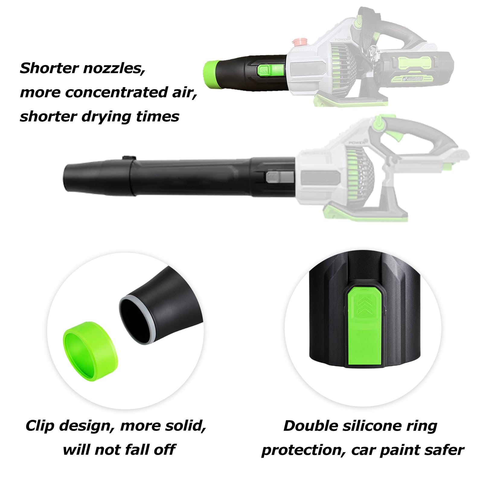Snapklik.com : Dinftin Car Drying Nozzle For EGO Blower, Perfect ...