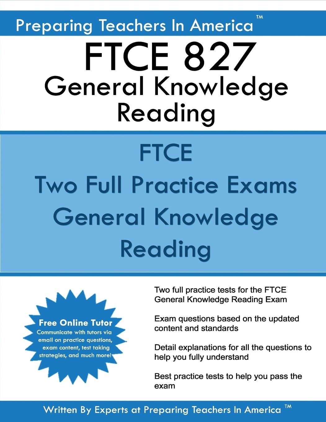 FTCE 827 General Knowledge Reading: FTCE General Knowledge GKT Reading ...