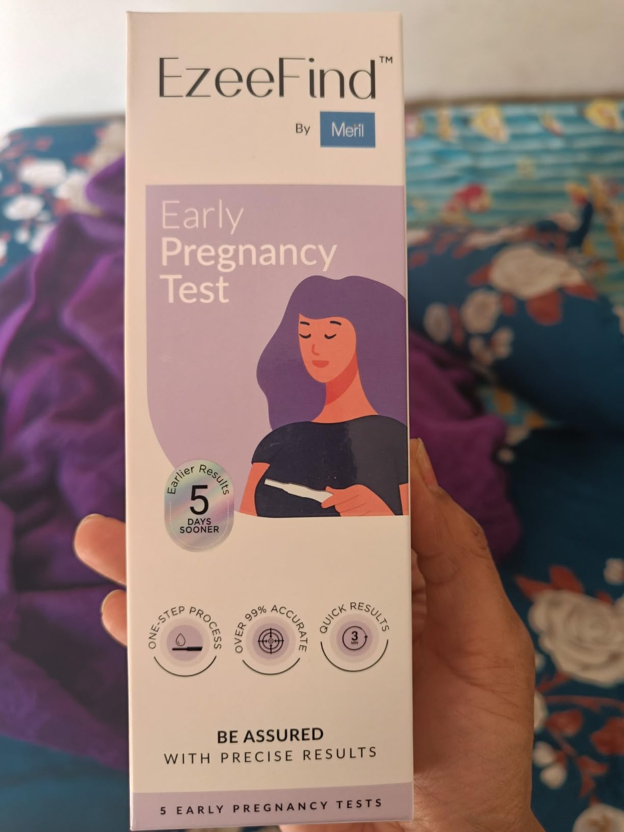 Buy Ezeefind Early Pregnancy Test Kit | Midstream Technology for Women ...