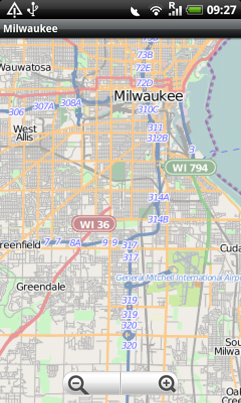 Milwaukee Street Map - App on Amazon Appstore