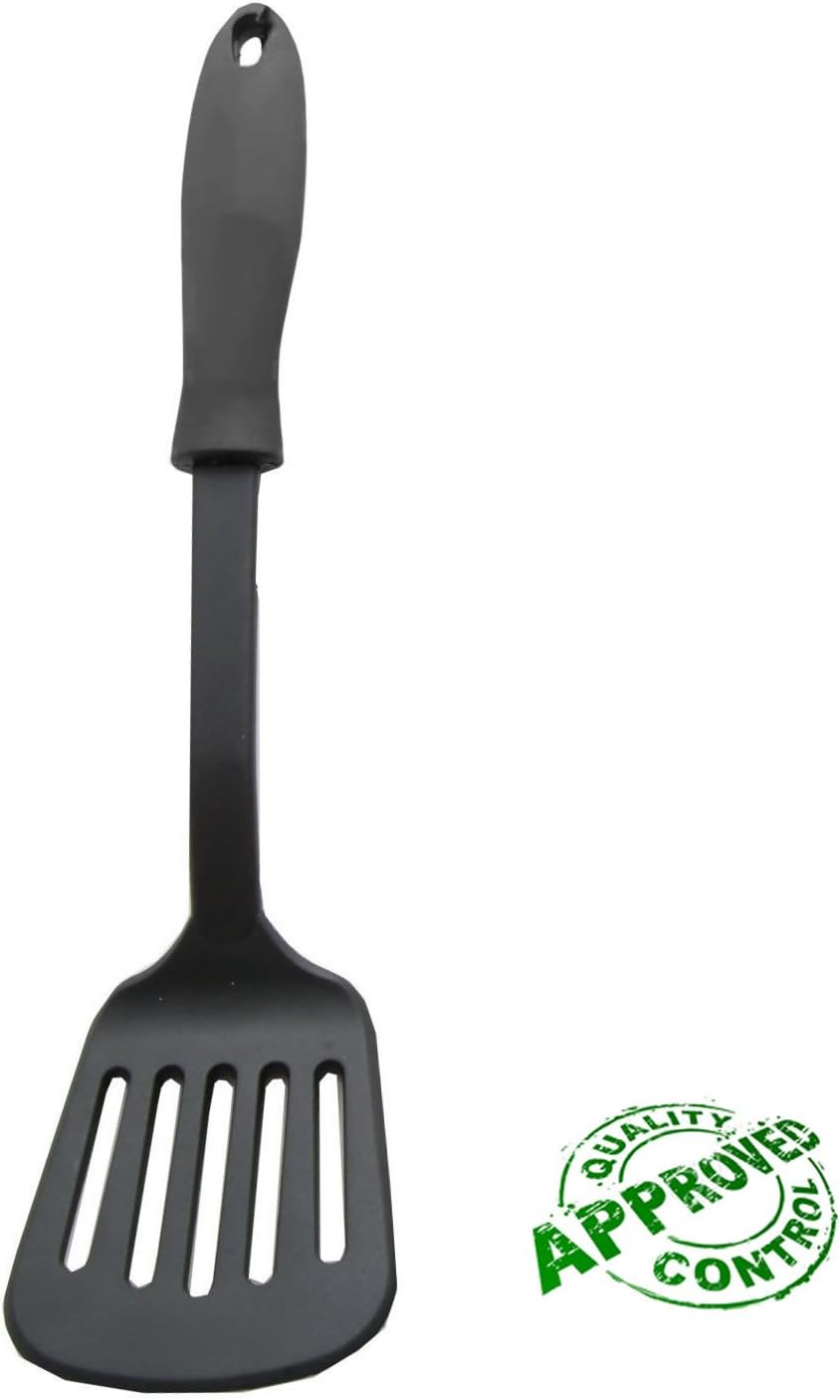 Amazon.com: Spatula. Nylon Slotted Turner for food manipulation ...