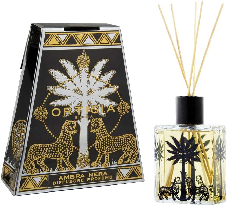ORTIGIA Ambra Nera Perfume Diffuser 100ml : Amazon.co.uk: Beauty