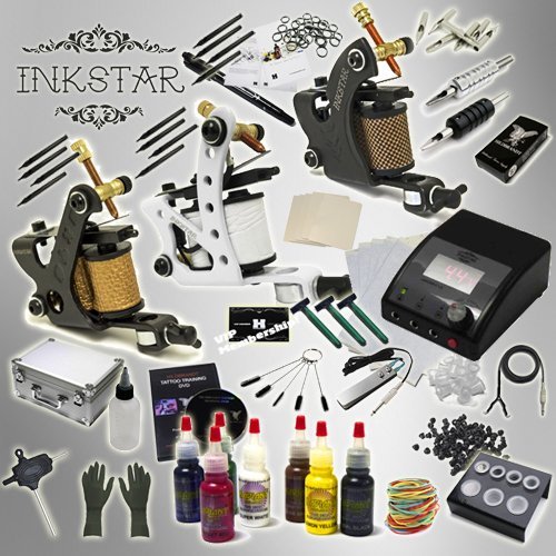 Amazon.com: Tattoo Kit Inkstar Tattooing Set (Apprentice C + Radiant 7 ...