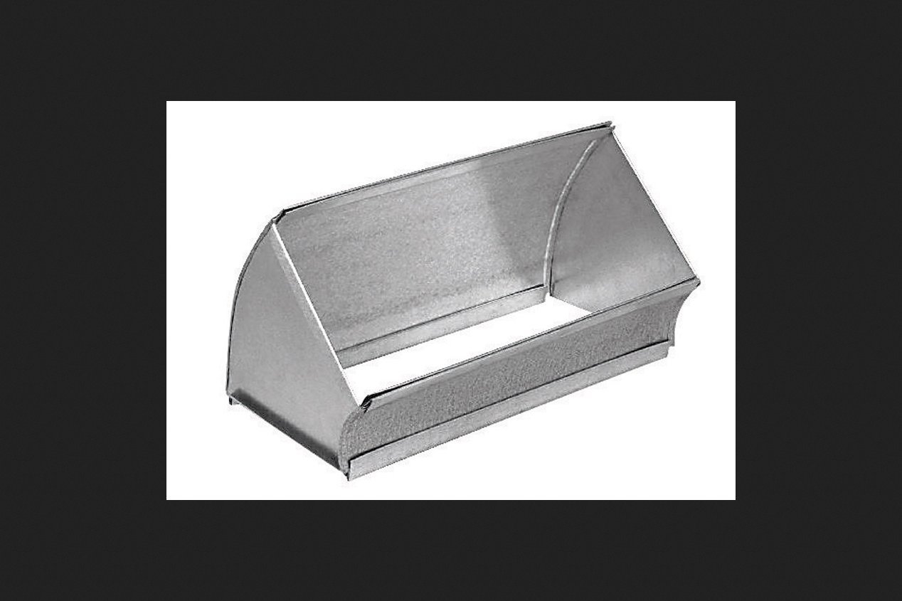 Imperial Manufacturing Stack Elbow Short Way 45 Degree 3-1/4 " Dia. X ...