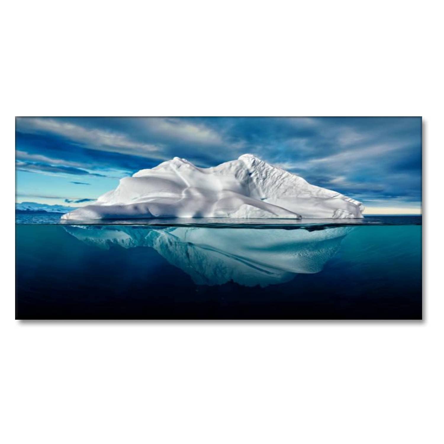 Iceberg Underwater Art