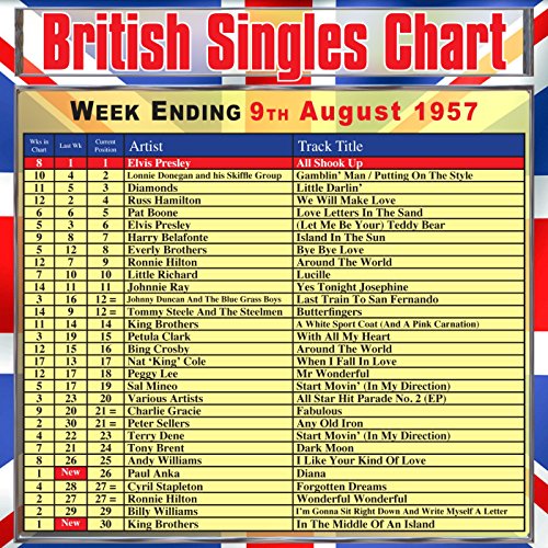 Play British Singles Chart - Week Ending 9 August 1957 by VARIOUS ...