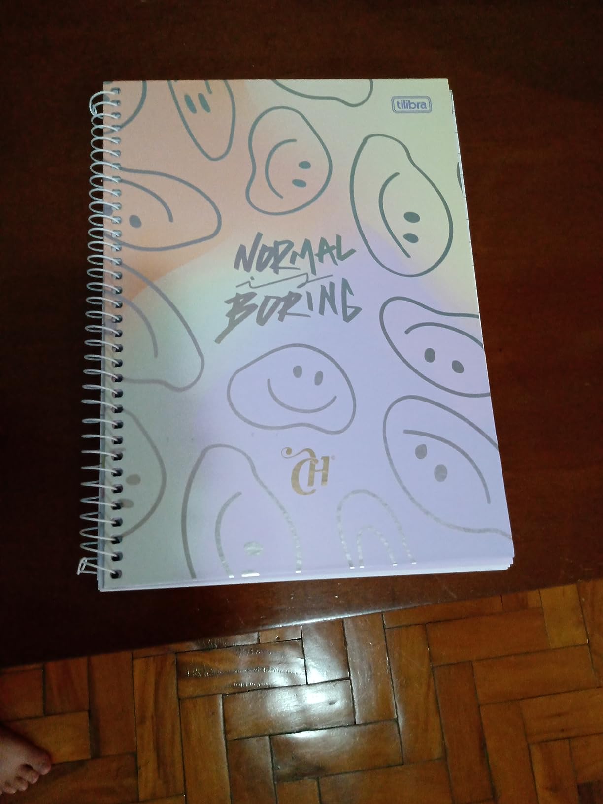 Caderno Espiral Capa Dura Universitário 1 Matéria Capricho 80 Folhas ...