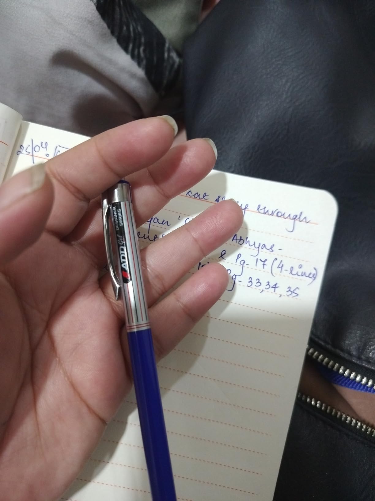 ADD Gel METAL BALL PEN PACK OF 10 PENS - BLUE : Amazon.in: Office Products