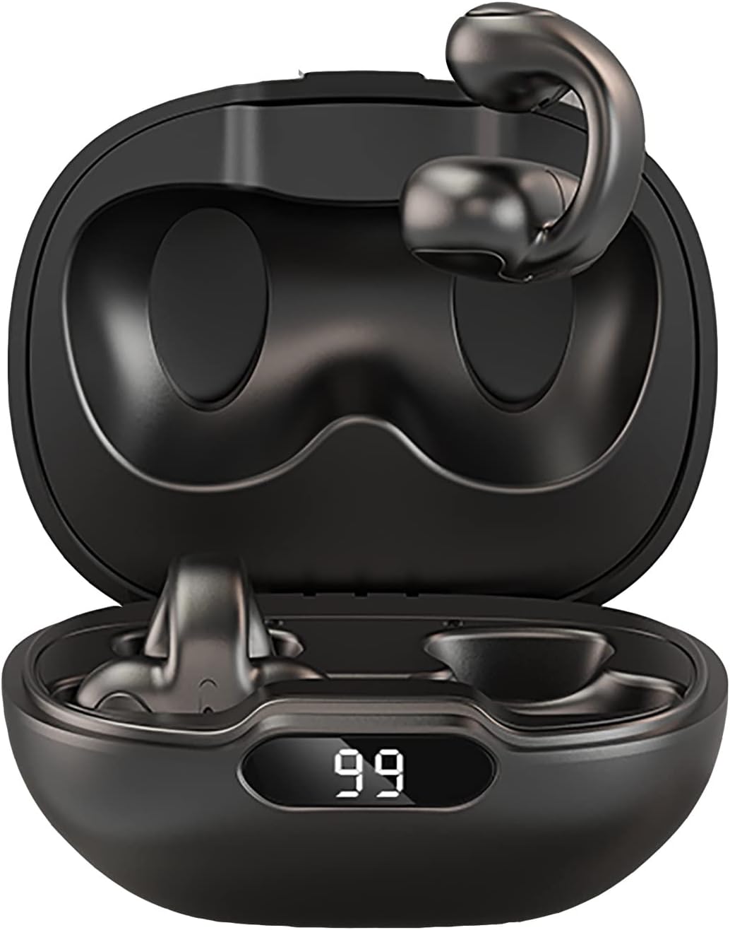 Amazon.com: Open Ear Bone Conduction Earbuds Clip On Head Set Wireless ...