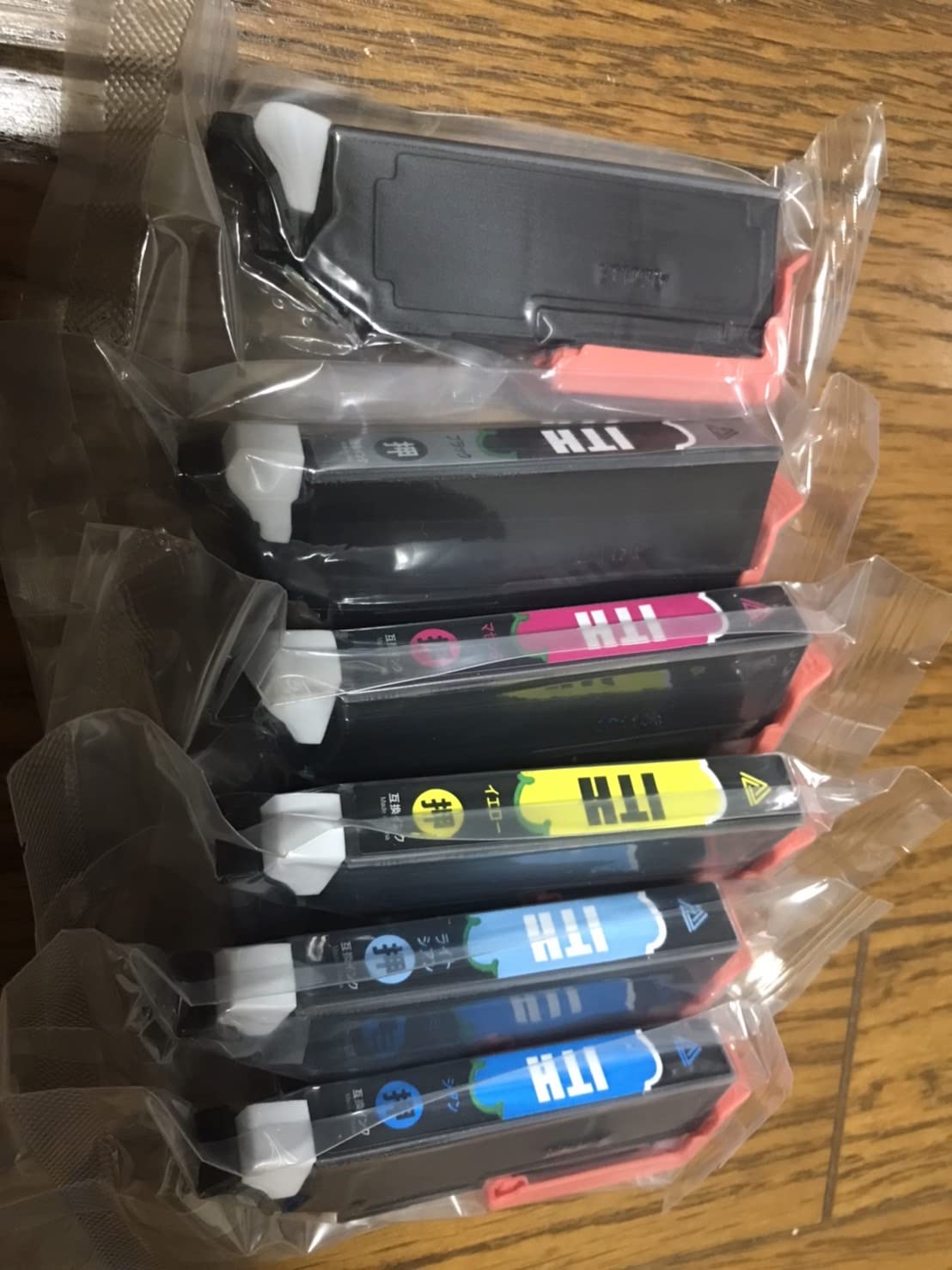 Amazon.co.jp: LxTek Purify ITH-6CL エプソン 用 イチョウ インク Epson 用 ITH 6色セット+黒1本 大容量タイプ 合計7本セット 互換インク ...