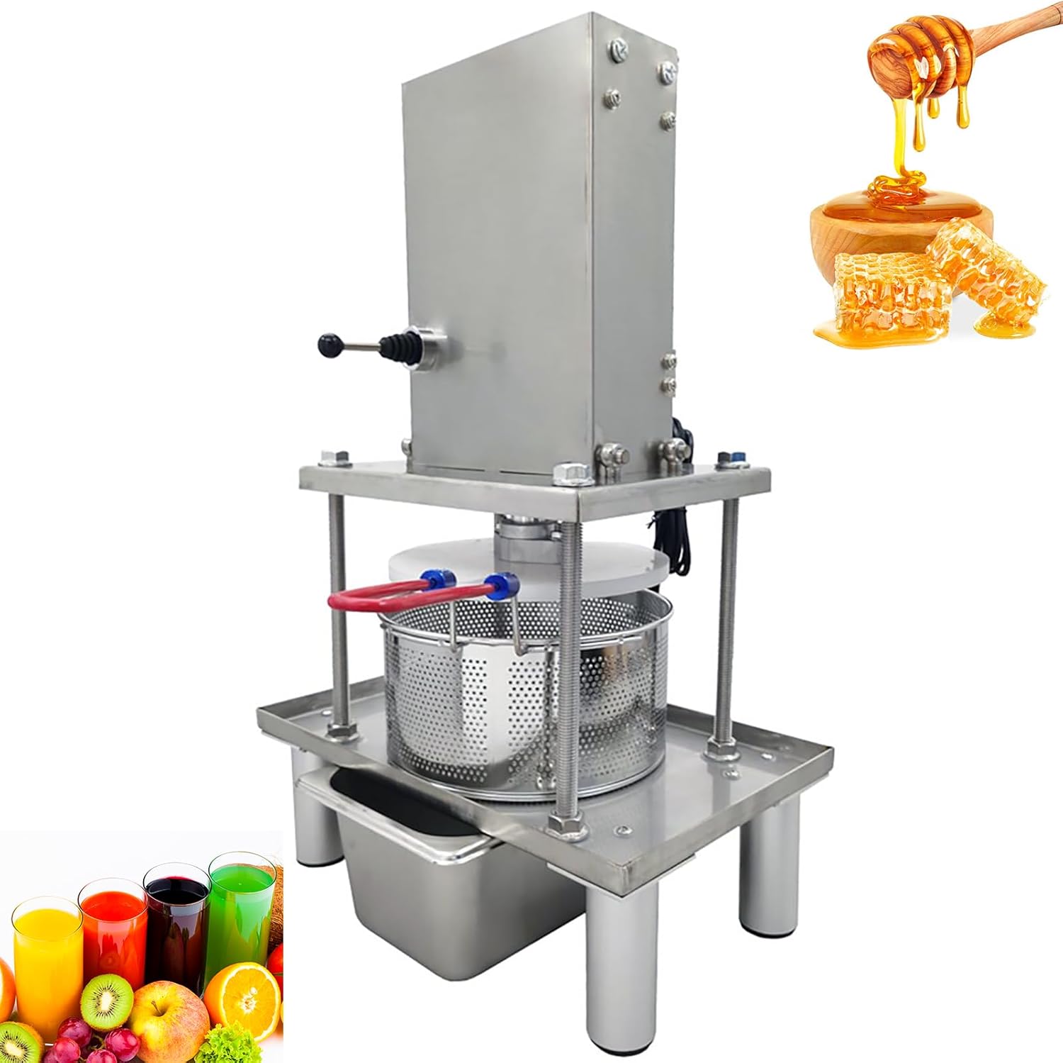 Amazon.com: TECHTONGDA Electric Squeezer Juice Extractor 0.8Gallon ...