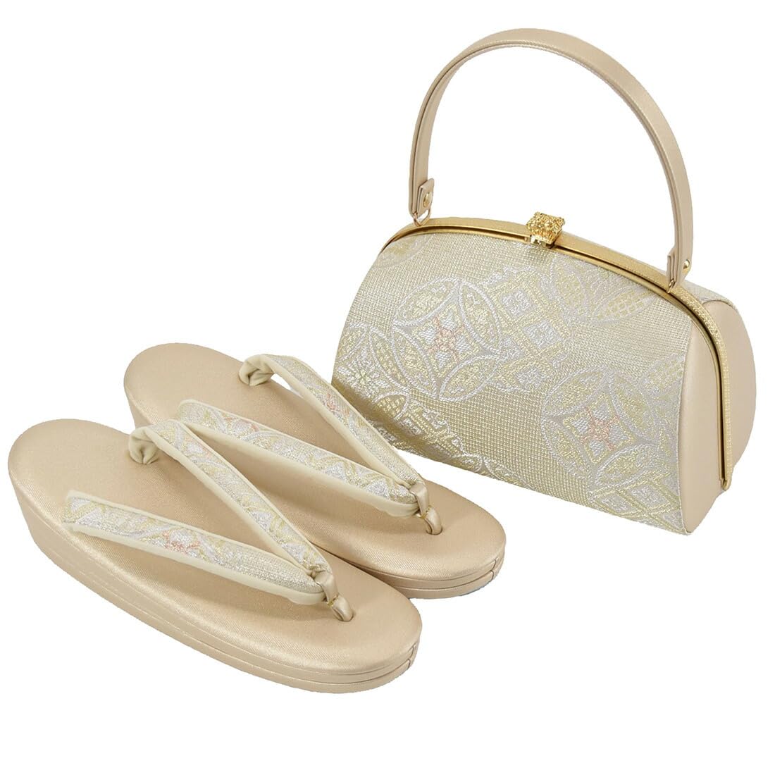 Amazon | 留袖 草履 バッグ セット 訪問着 日本製 [なごみや] 佐賀錦