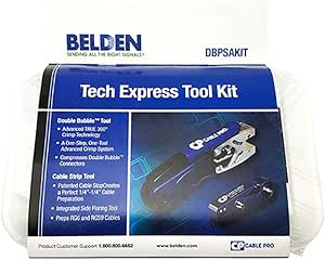 Amazon.com: Belden DBPSAKIT Tech Express Tool Kit-by-Belden : Tools ...