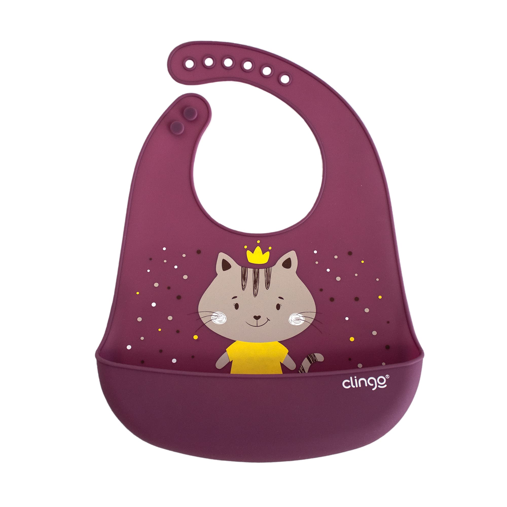 Clingo Babador De Silicone Com Bolso Coletor - Milky Rosa | Amazon.com.br