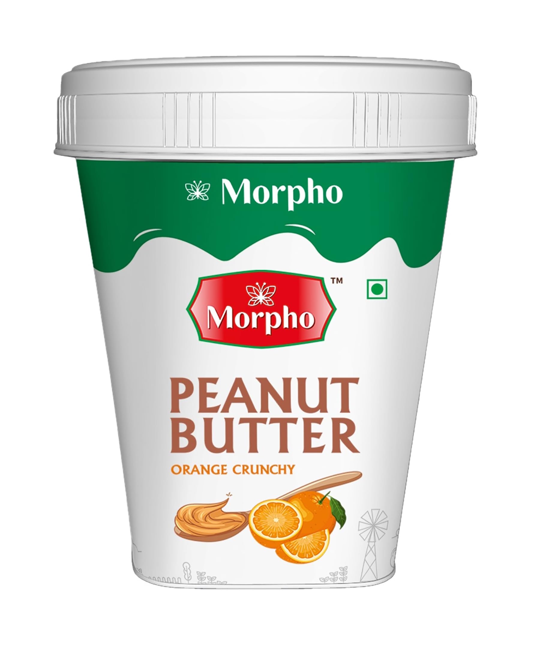 MORPHO Orange Peanut Butter Crunchy | Protein | Healthy Ingredients ...