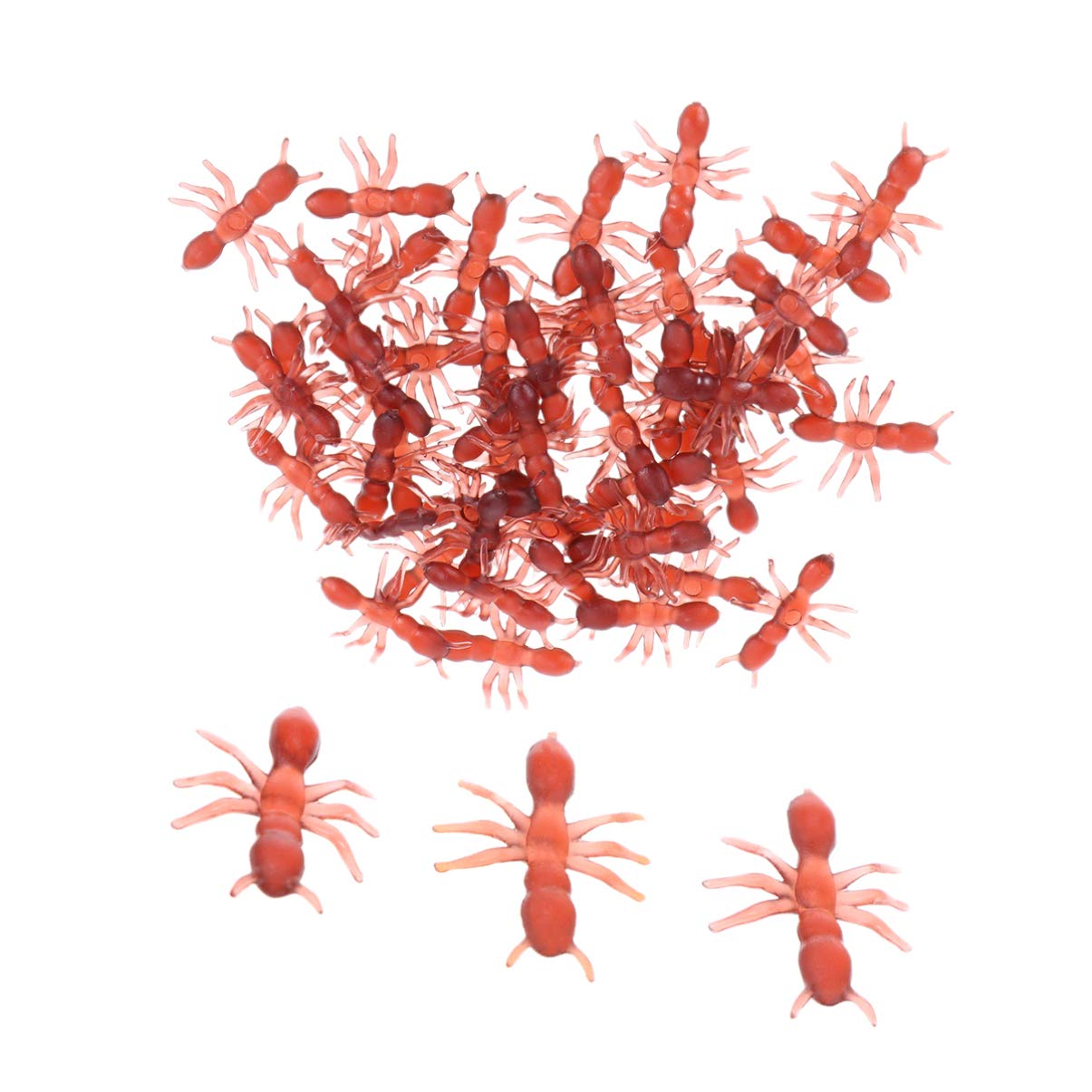 Amazon.com: ARTIBETTER 50PCS Halloween Simulation Ants Halloween ...