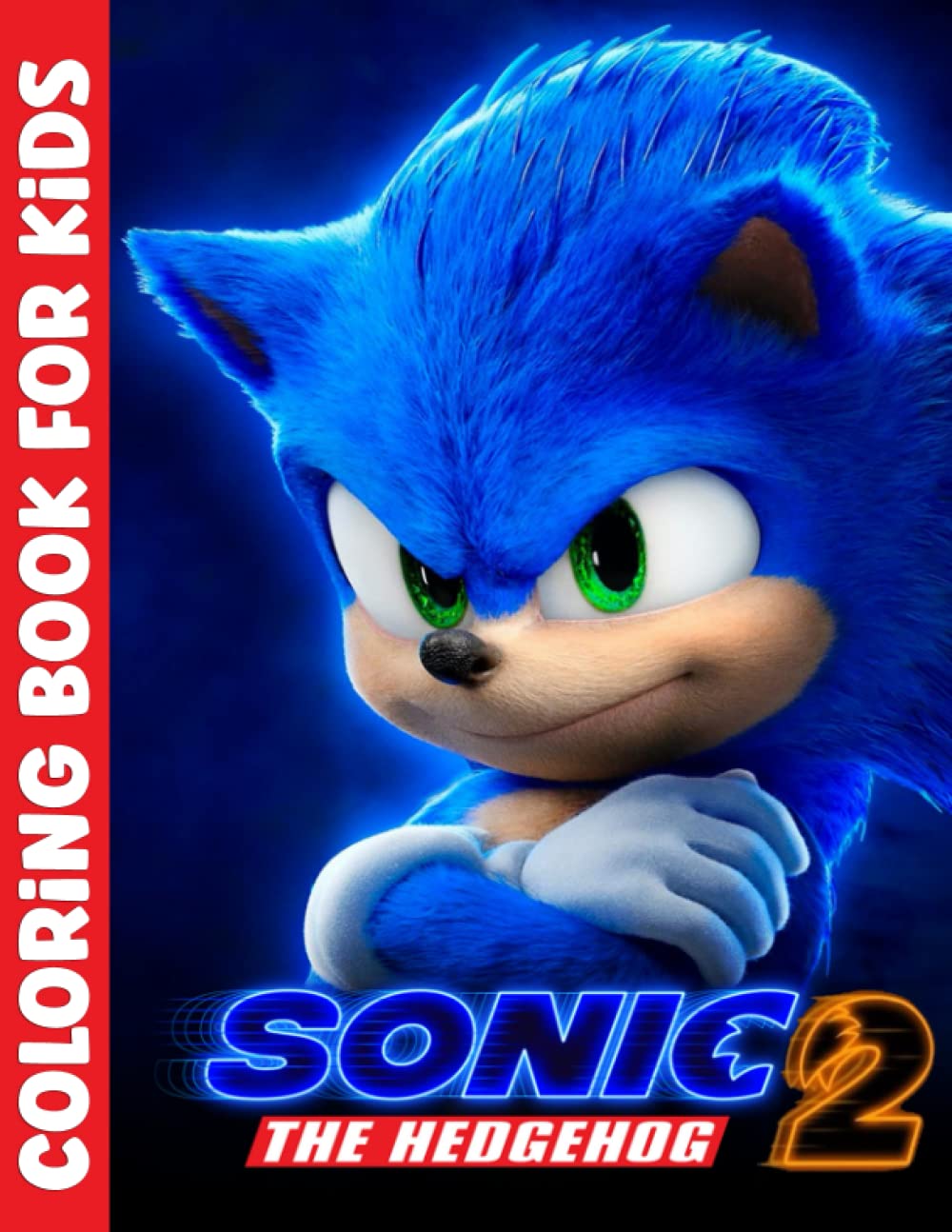 Buy Sónic the Hedgehog 2 Coloring Book: 2022 Sónic 2 Coloring Book for ...