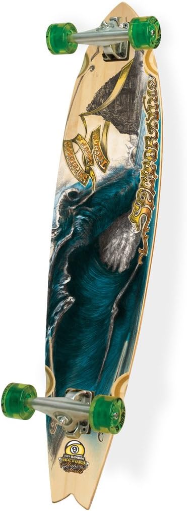 Amazon.com : Sector 9 Waimea Bamboo Longboard - 39.5in : Longboard ...